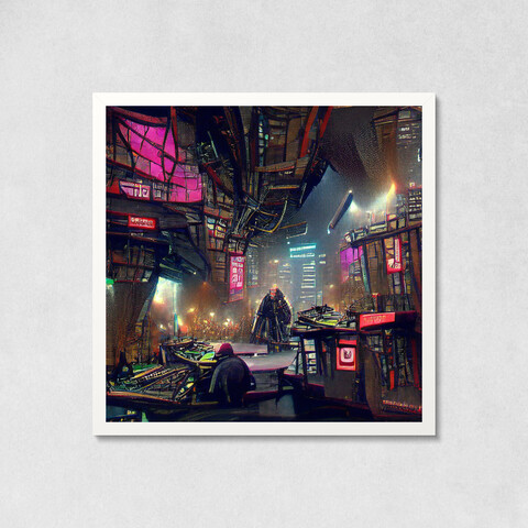 CyberPunk type city #2 by Digital Dimensions