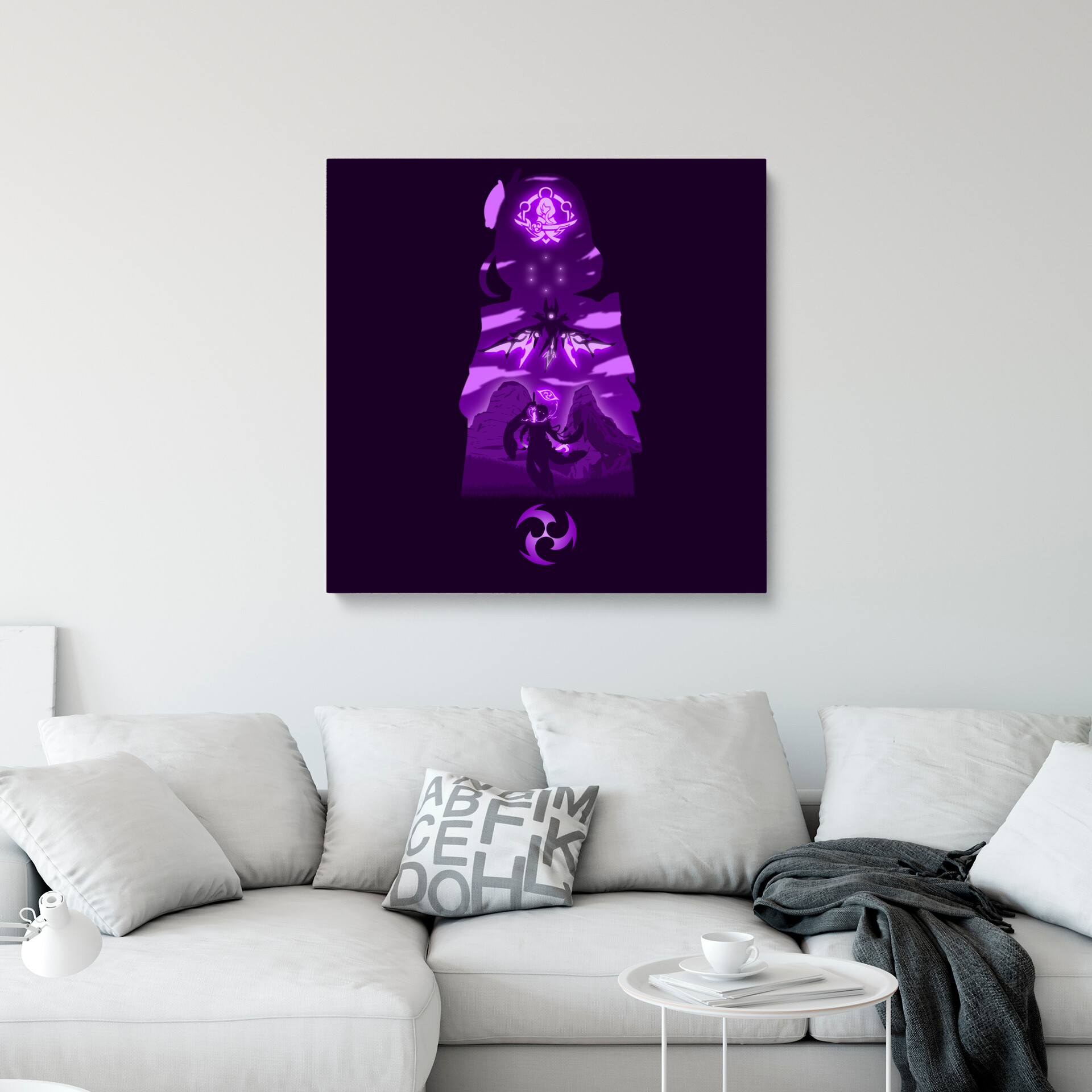 Ayush Thakur - Raiden Shogun Art from Genshin Impact