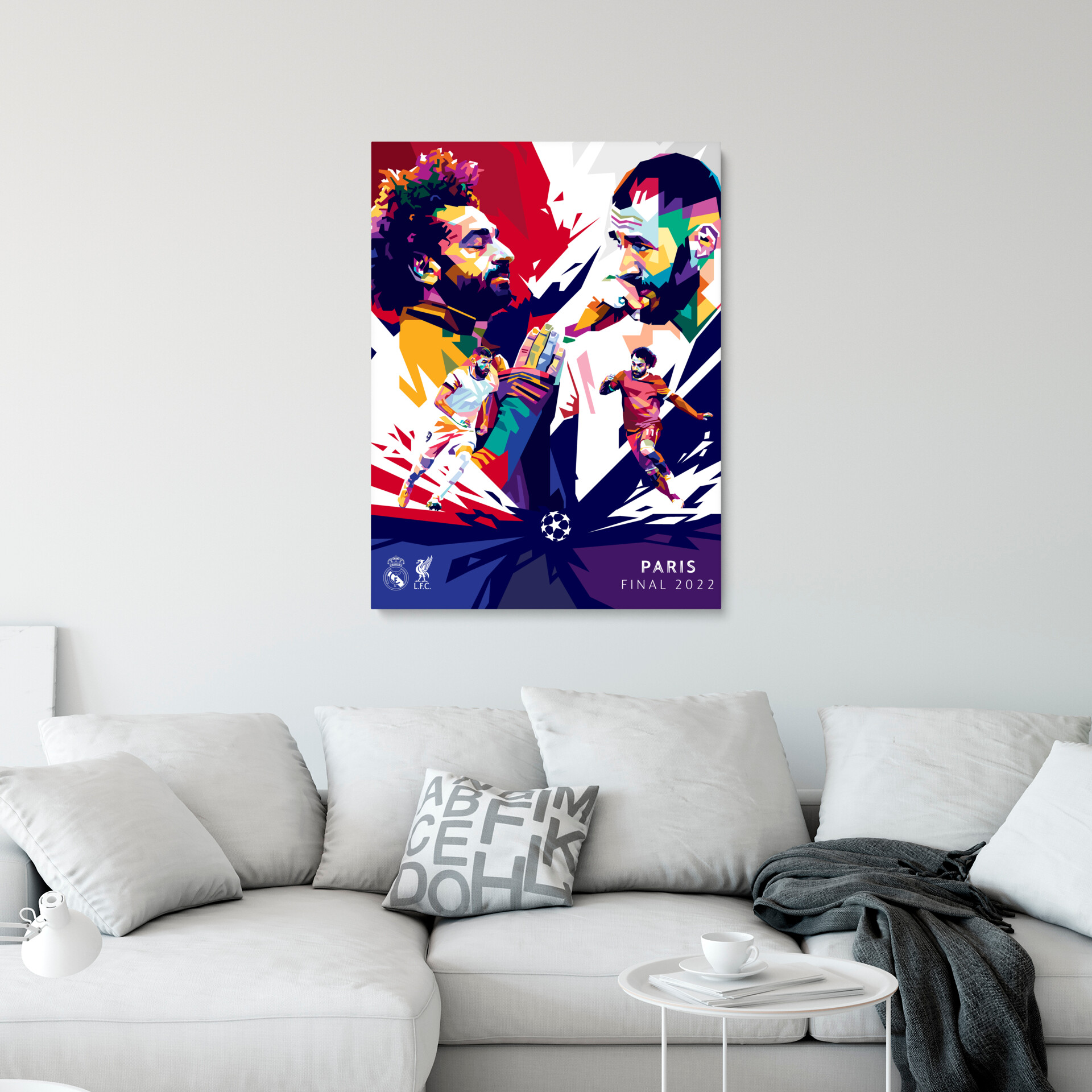 Rajawali Tiga - UCL FINAL PARIS 2022 Poster Fanart