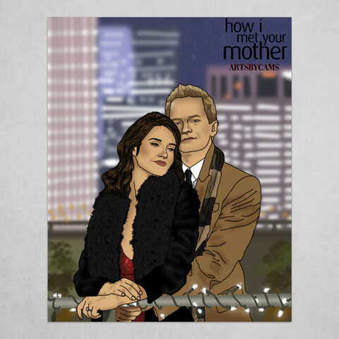 HIMYM - Barney & Robin by Camilla Sathler