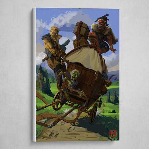 DnD Character Art, Goblins by Ashley Xander Clement