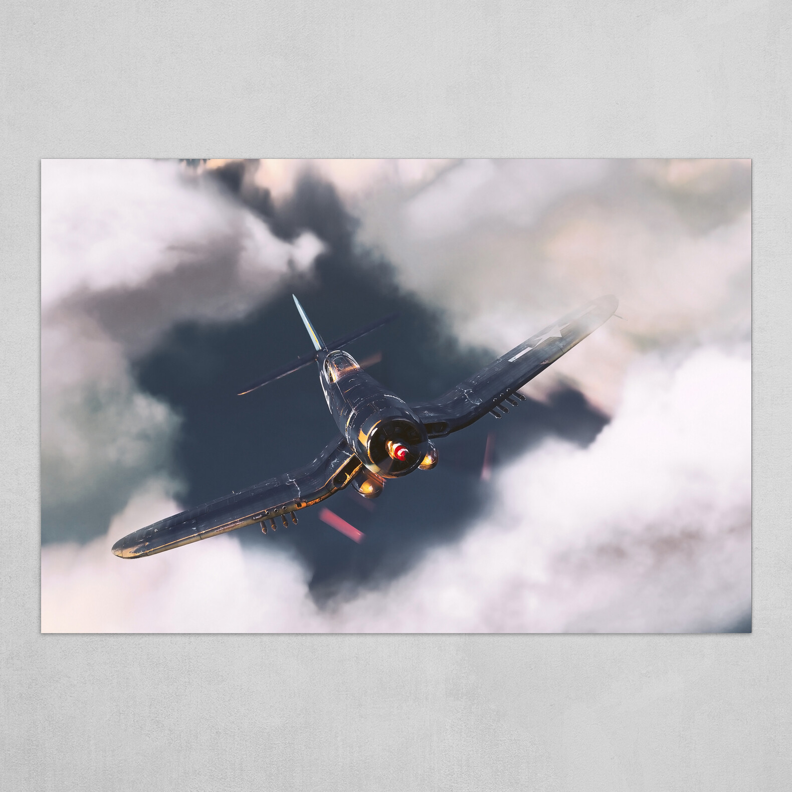 RenderDock - F4U corsair