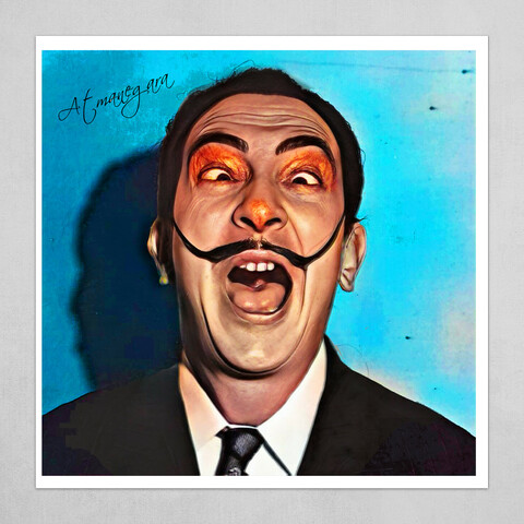 salvador dali scream by blessinkart tattoo