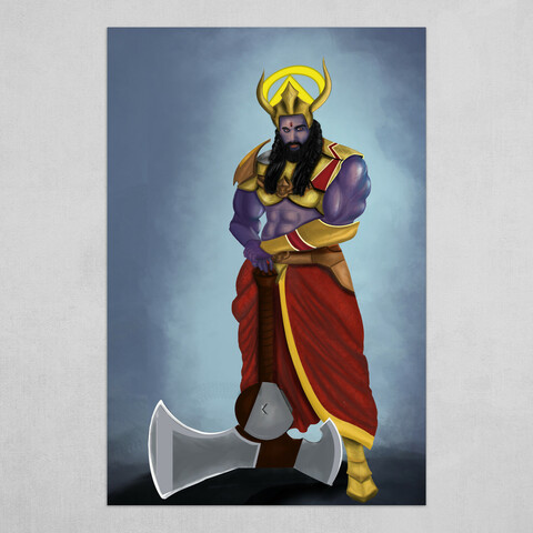 Mahishasura - Hindu Mythology by Yedu Krishna Rajeev