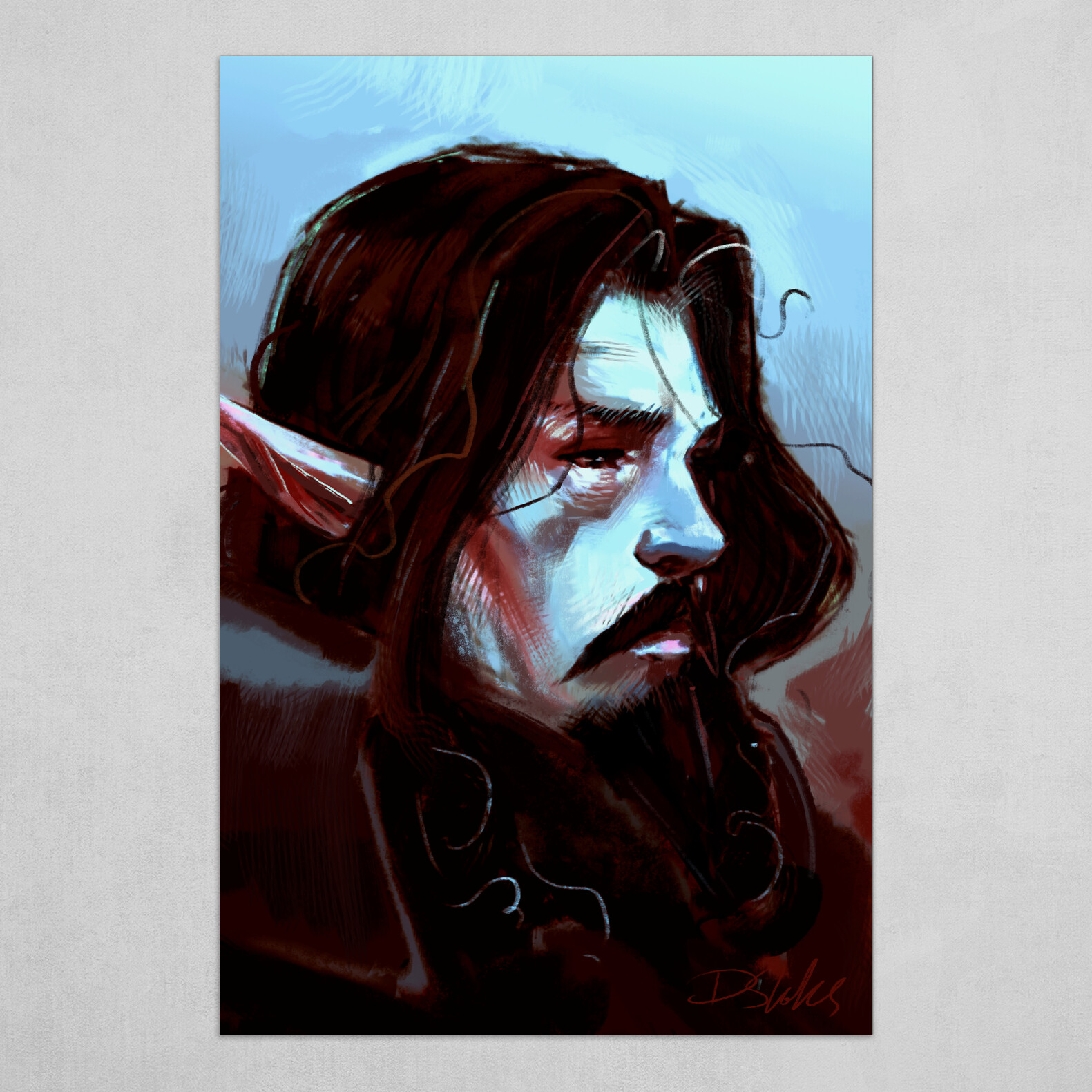 D Stokes Castlevania Portrait Dracula Vlad Tepes