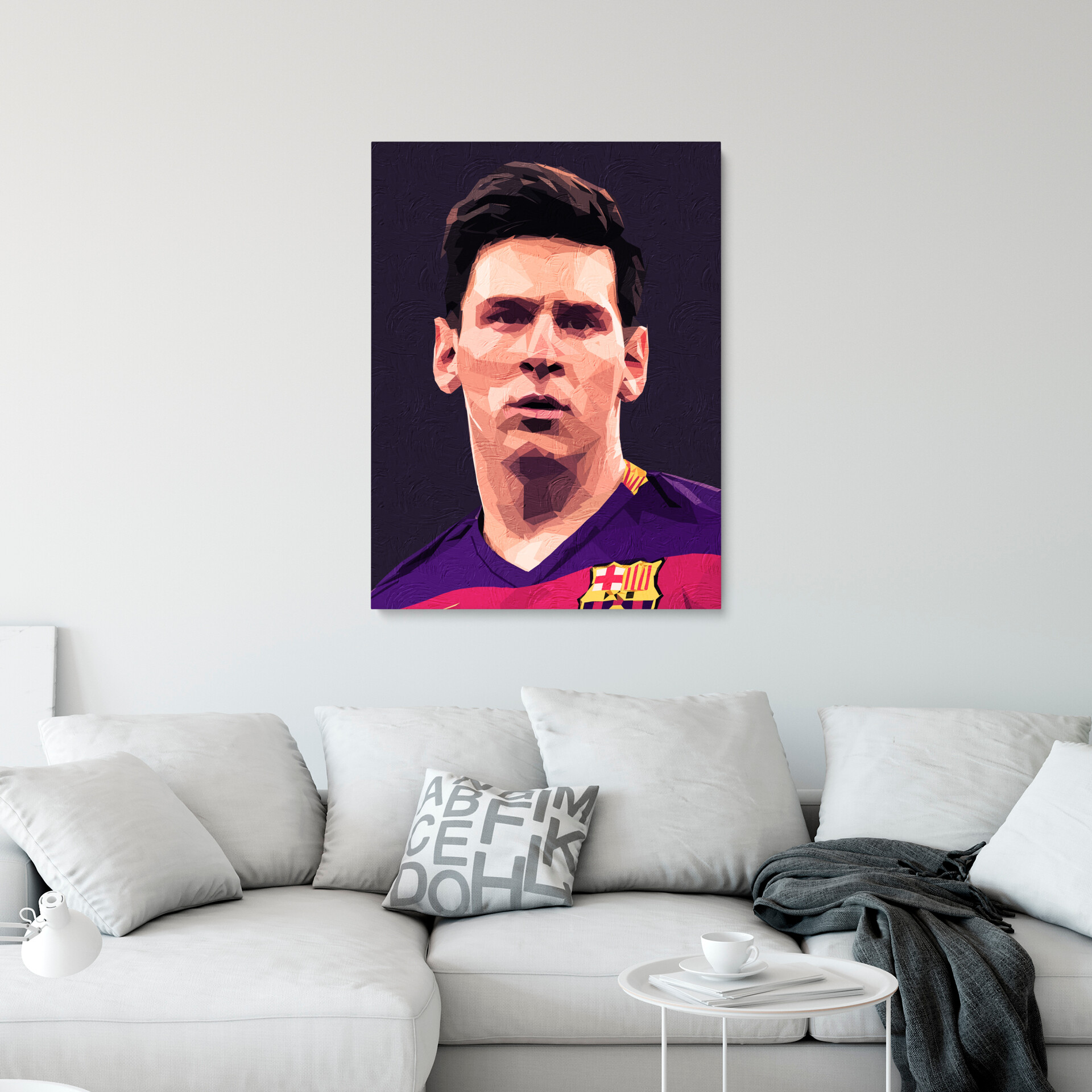giang - Lionel Messi Barcelona pop art