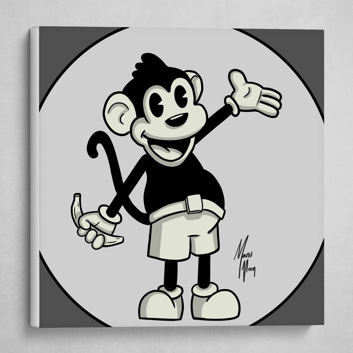 retro monkey