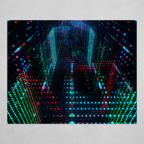 Live Visuals - 2022.001 - Through The Dots - Print 2 by Manuel Cr