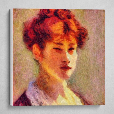 Young Japanese prince portrait by Bachir Reddioui