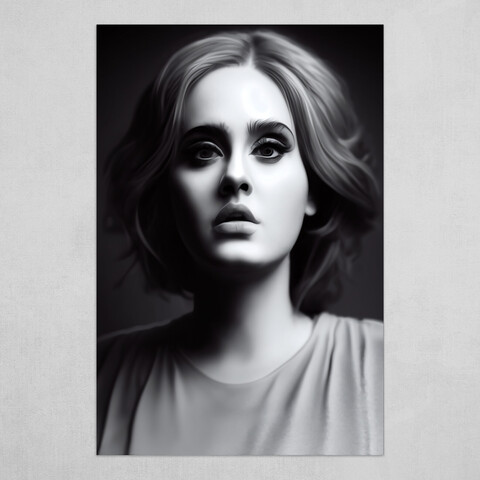 Adele | Art Print by ArtWand
