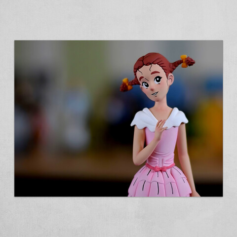 Jody Abbott 3D model in welcome party dress by Majid Mahjoor