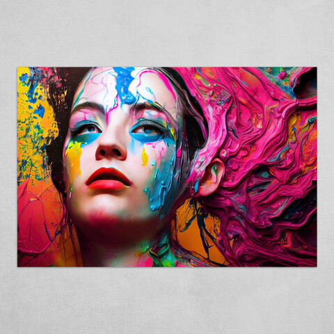 Painted Insanity Dripping Madness 8 - Abstract Surreal Expressionism ...