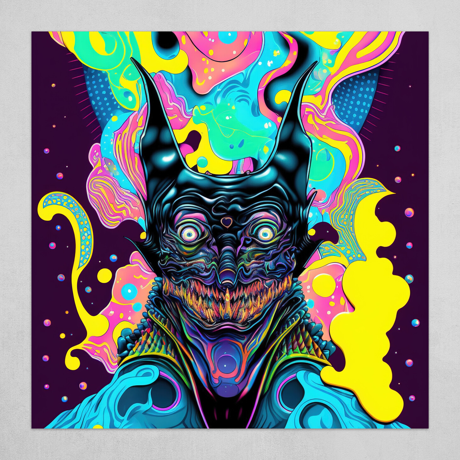 Jensen Art - The Bat Who Laughs At Themselves Issue 7 - Psychedelic ...