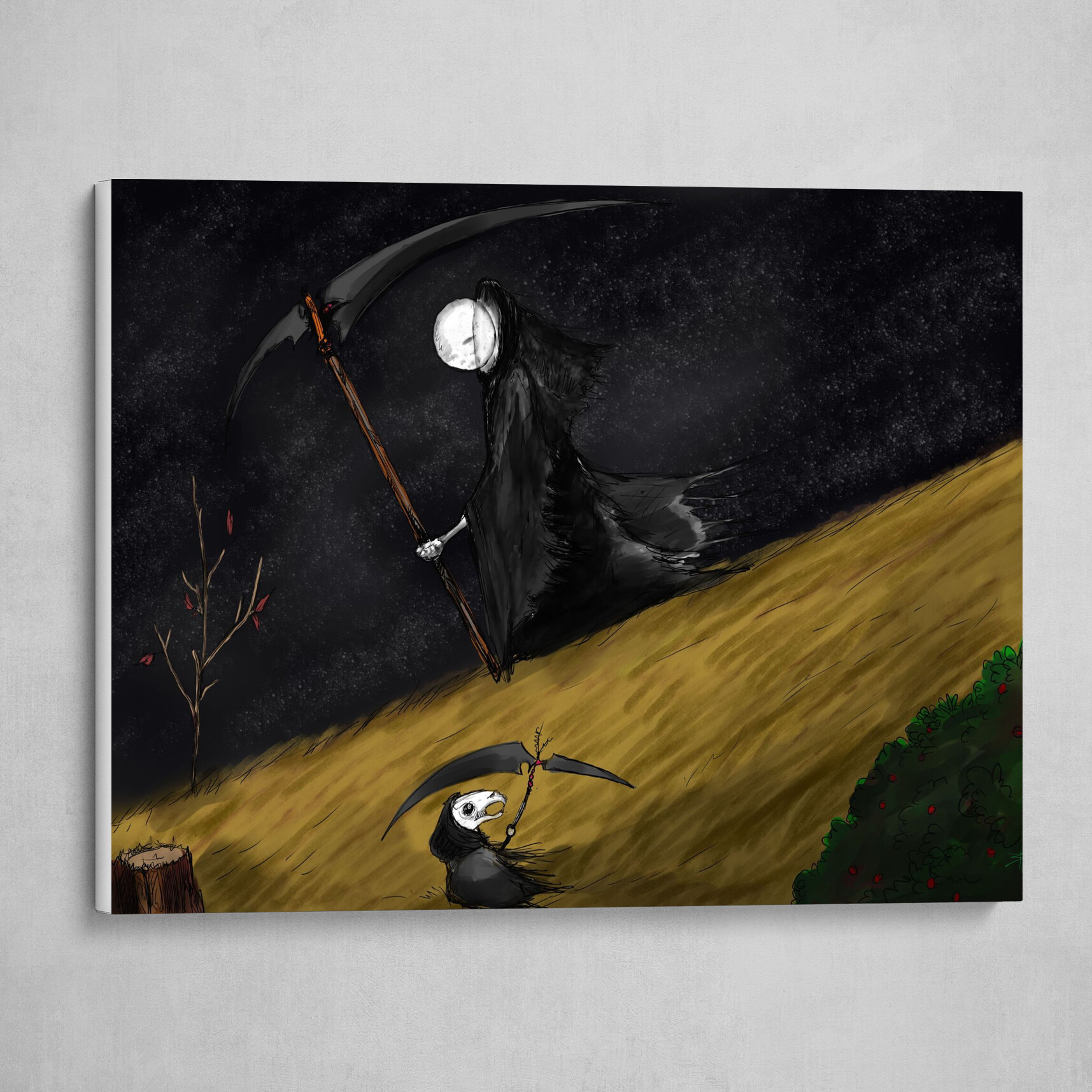 Brian Patrick Hussey Creations - Reaper Moon and Reaper Rabbit