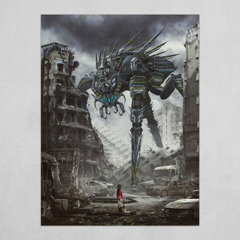 Alien Mech Invasion / 3 of 3 by Tom Cross