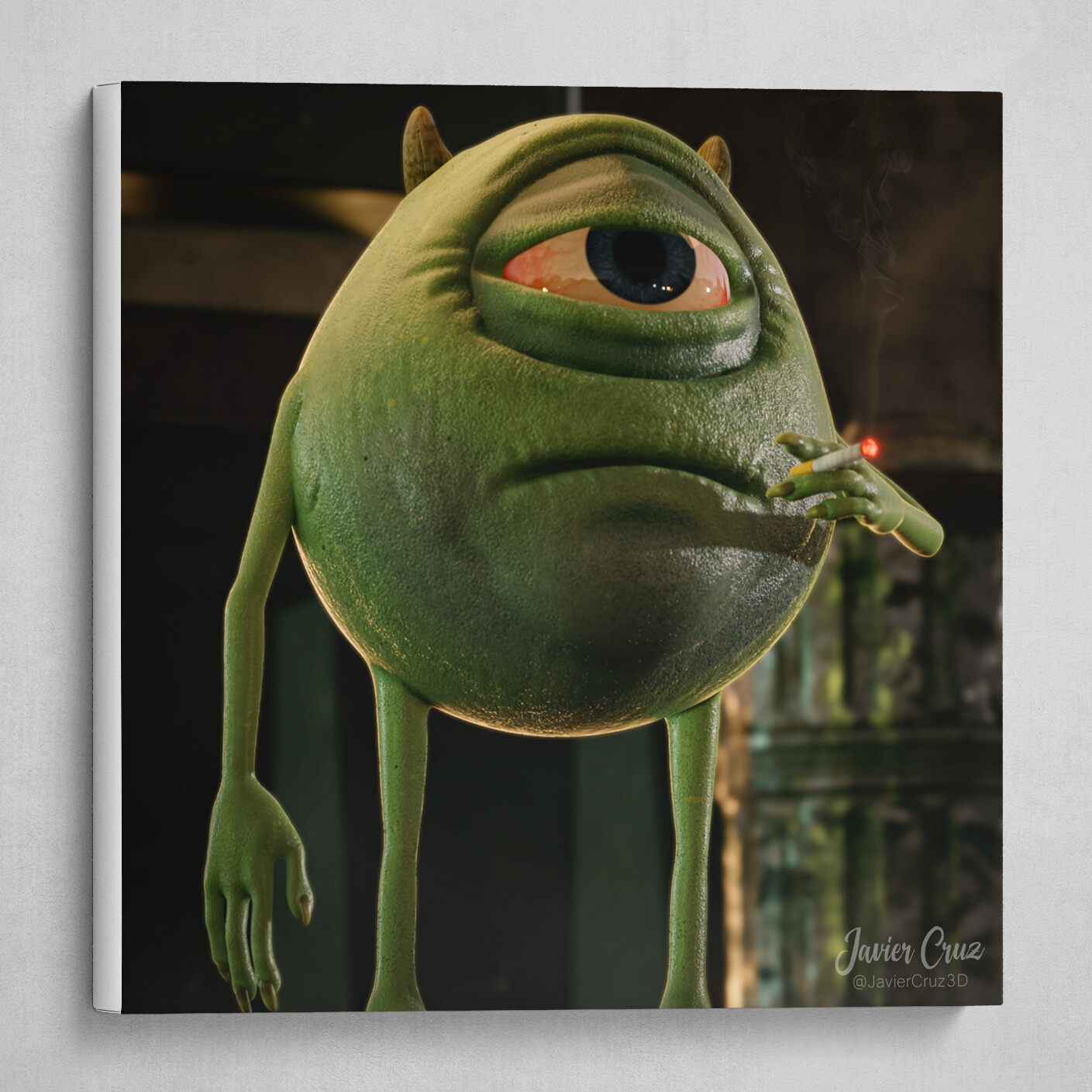 Javier Cruz - Mike Wazowski - Monsters, Inc.