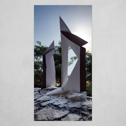 AI reimaining of "Open Doors" monument by alex2alex