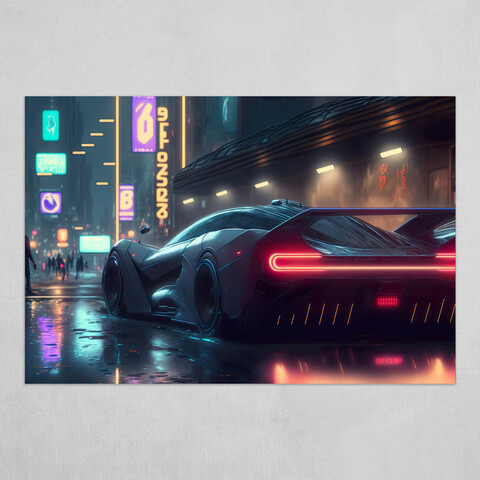 LED Stripe Hypercar by Kian