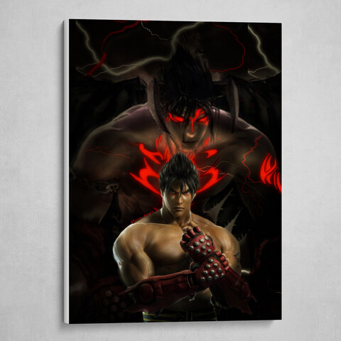 Tekken Fanart poster by khansa baloch