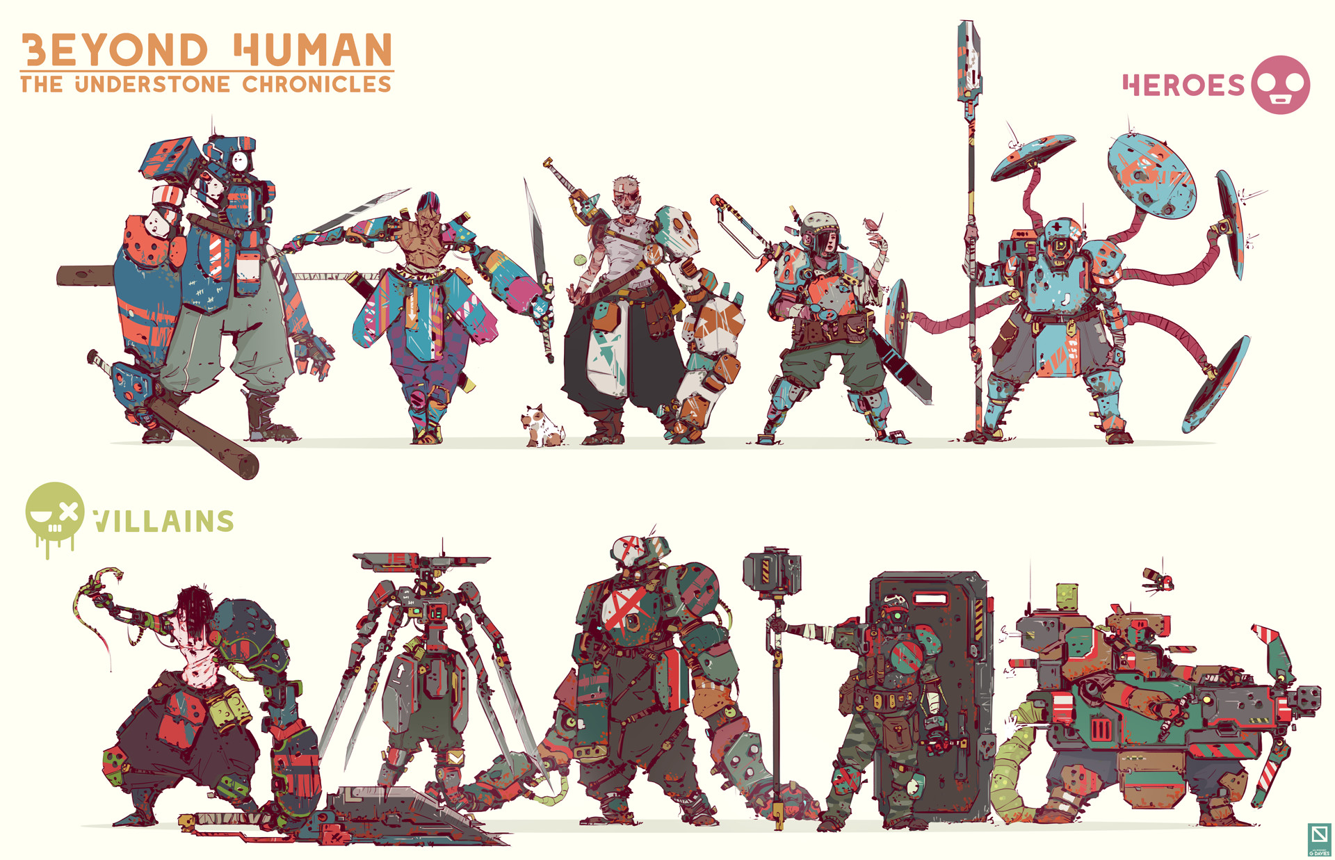 Gareth Davies's submission on Beyond Human - Character Design ...