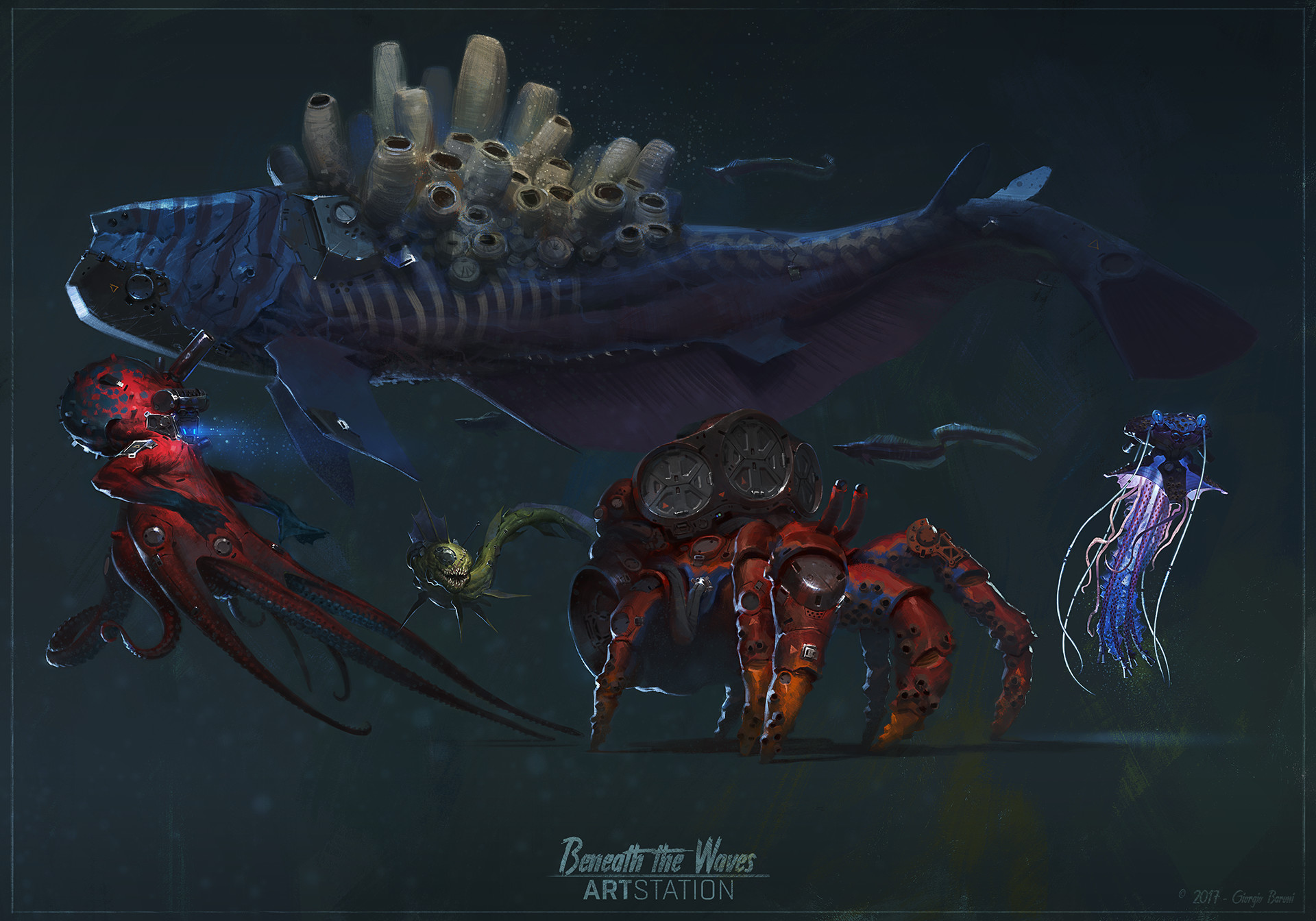 giorgio baroni's submission on Beneath the Waves - Character/Creature ...