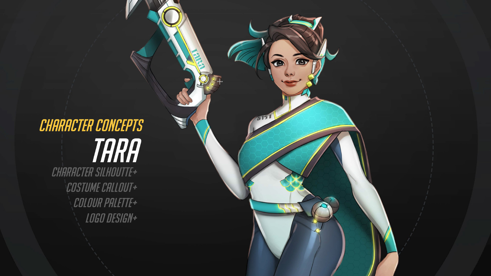 ArtStation - Tara-Overwatch Progress blog