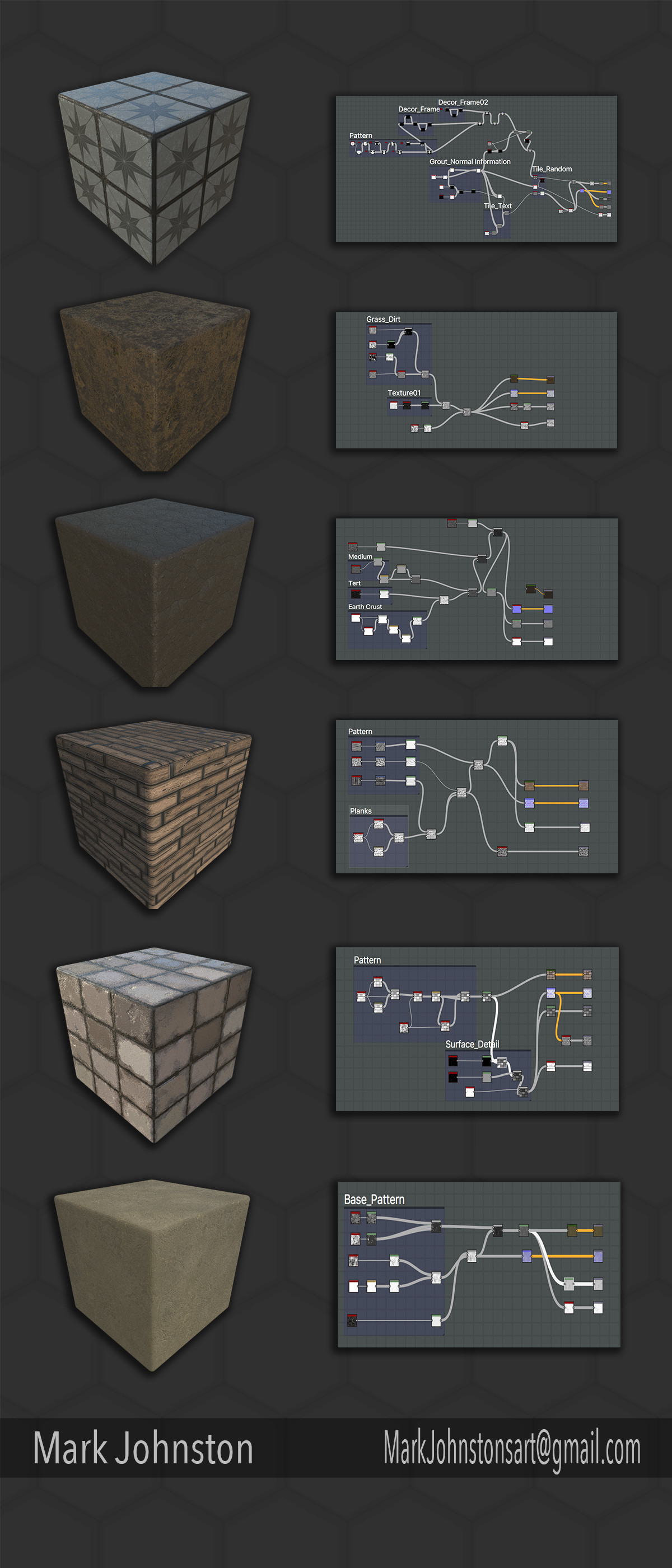 ArtStation - Materials & Repeating textures