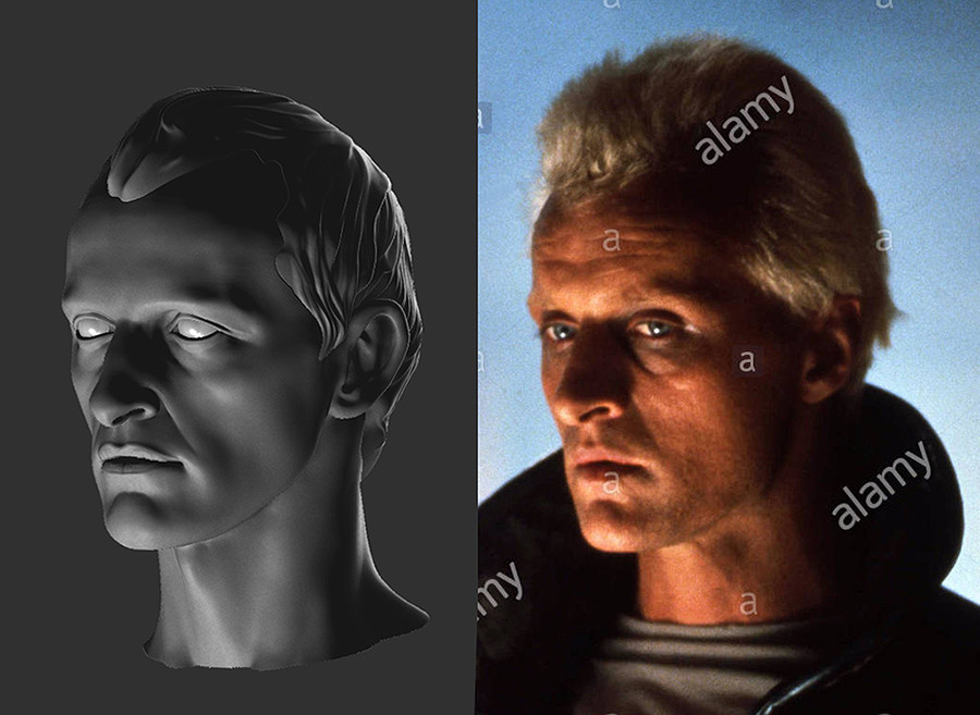 3d face lighting reference