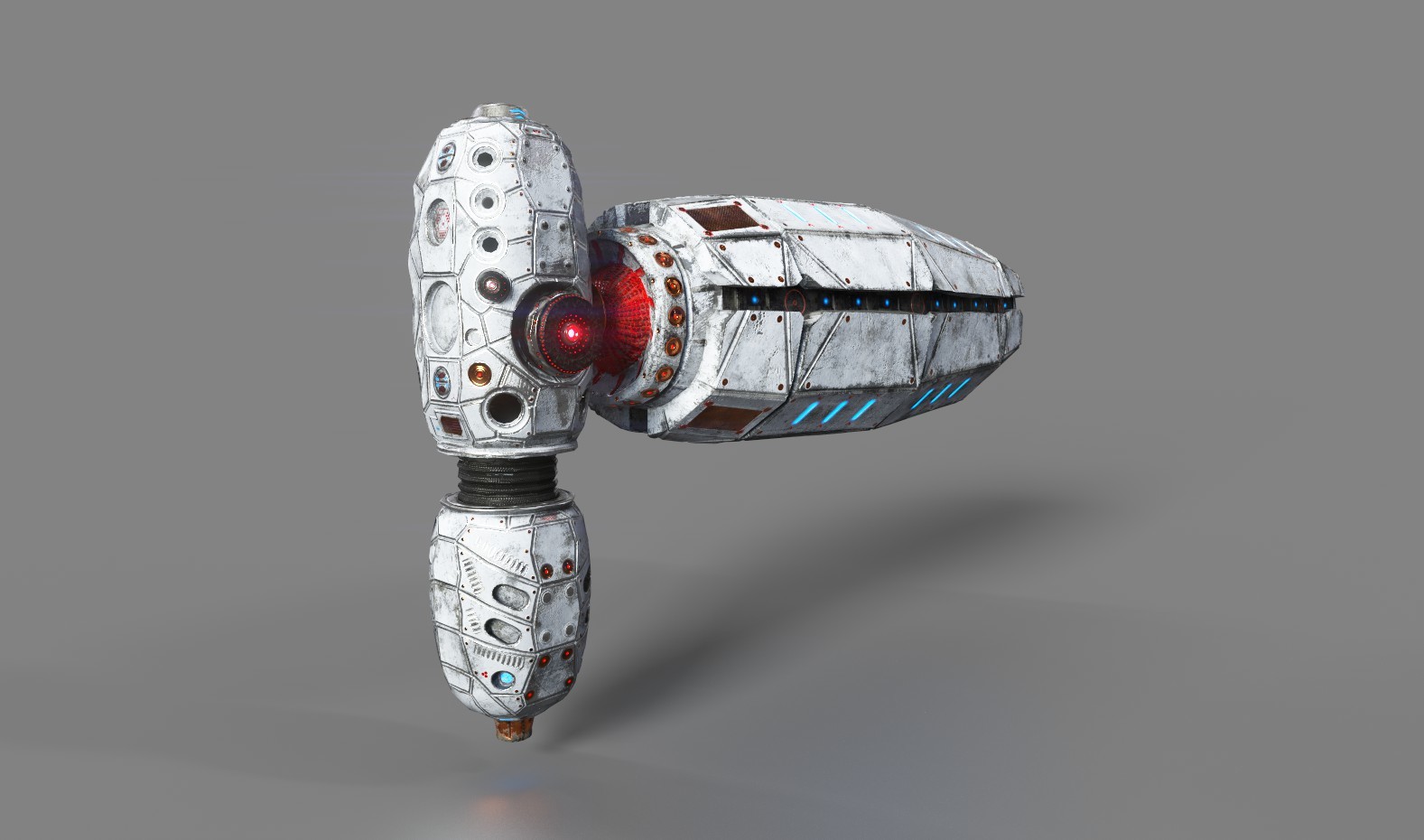 ArtStation - Flying Robot Substance Progress