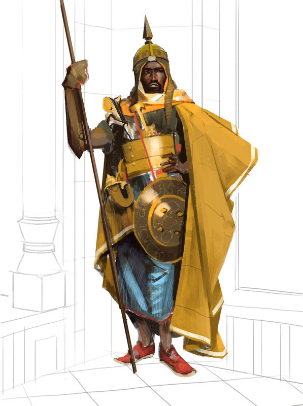 ArtStation - The Palace Guard from Ludwig Deutsch!!