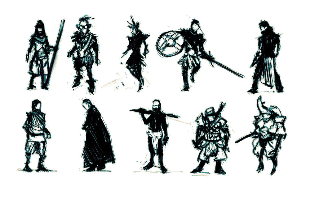 ArtStation - Character Concept Thumbnails