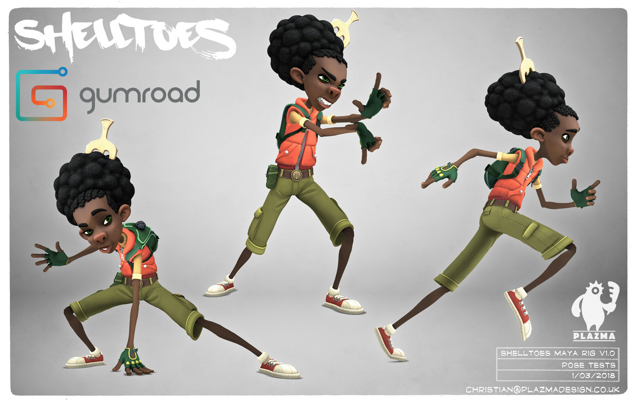 ArtStation - The Shelltoes project