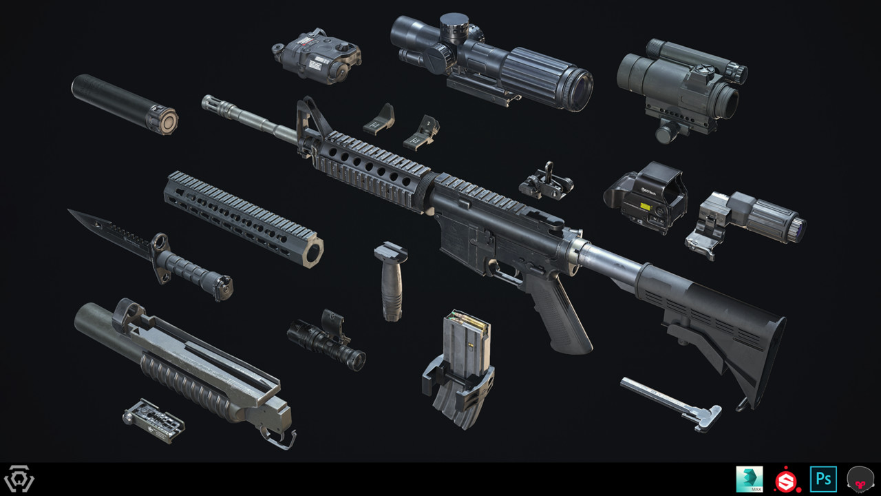 Duncan Reed - M4 Carbine Thesis Project