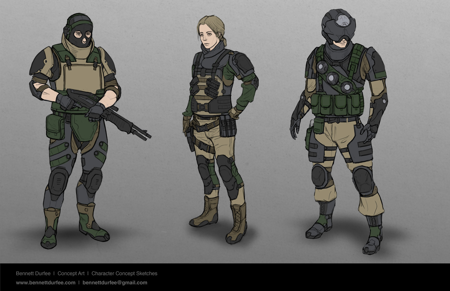 ArtStation - Character Concept Sketches