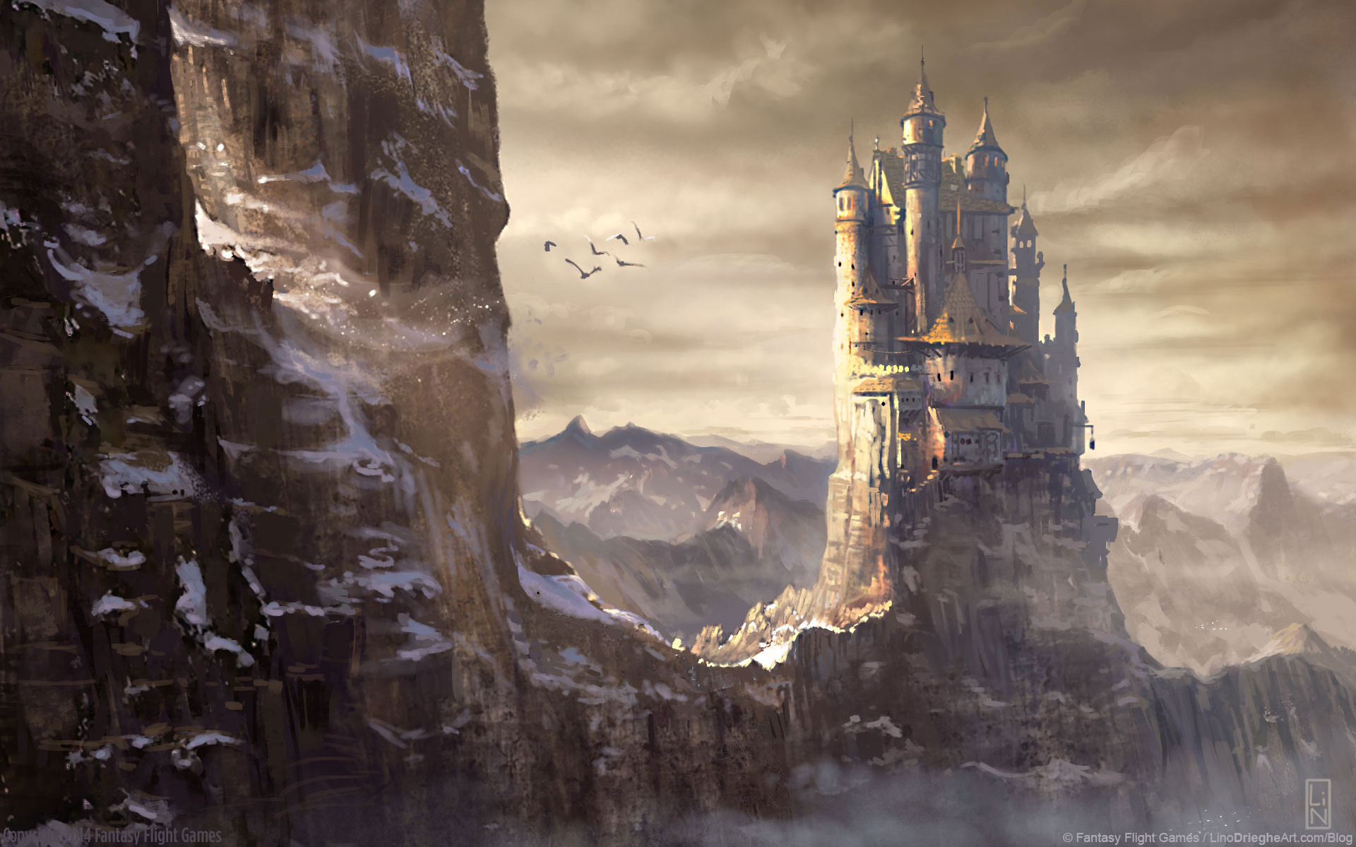 ArtStation - Composition 101: Add Leading Lines to improve your ...