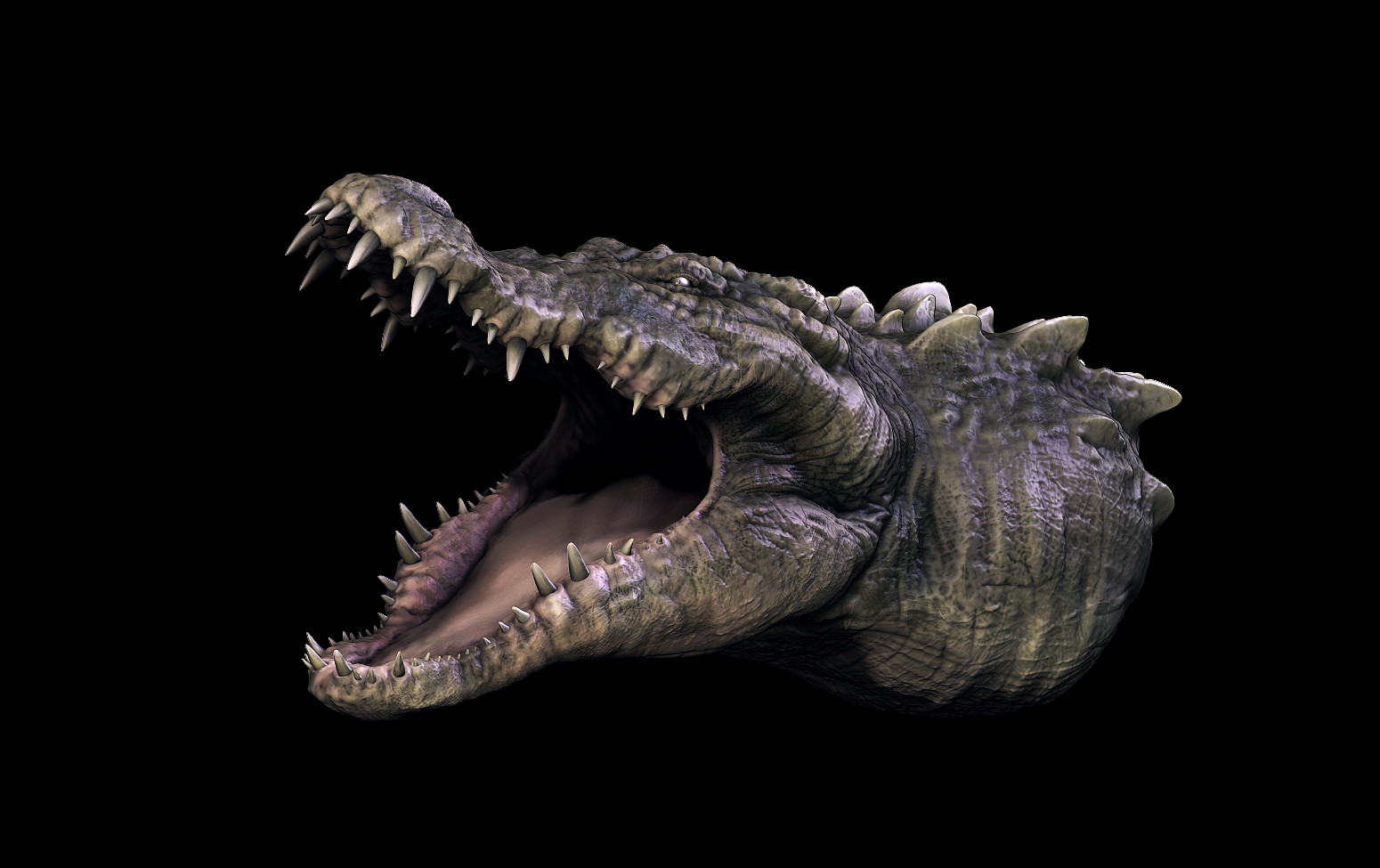 ArtStation - Croc Study "Speedsculpt"