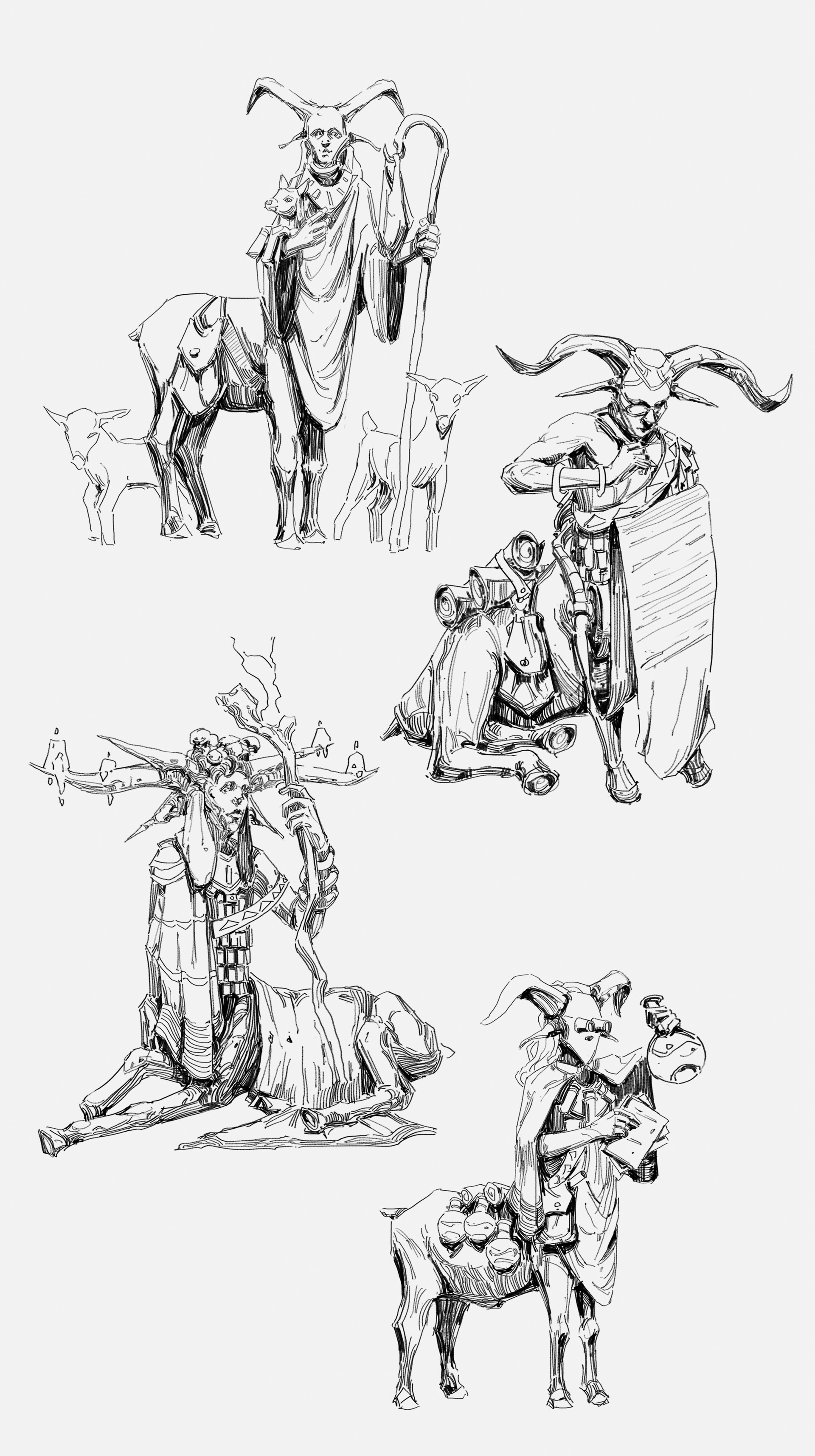 ArtStation - Character line up