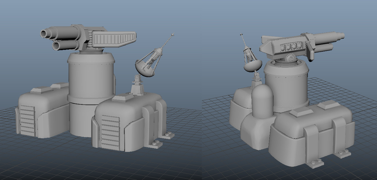 ArtStation - Scifi Towers