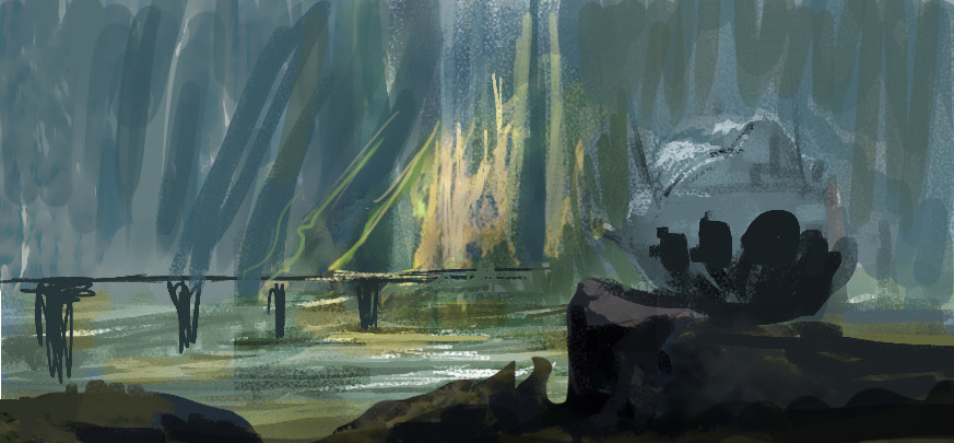 ArtStation - 2D ART BLOG: Add color to your greyscale renderings with ...