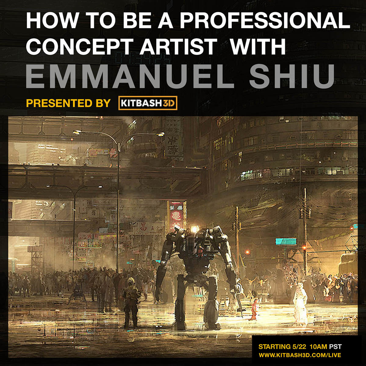 ArtStation - Can join me today at 10am PST for my web series regarding "How to be a Professional ...