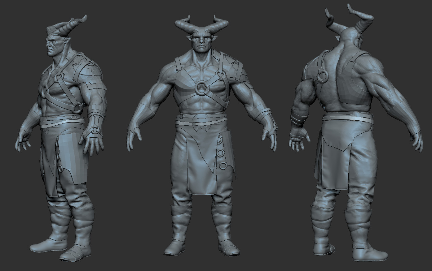 ArtStation - Block out stage!