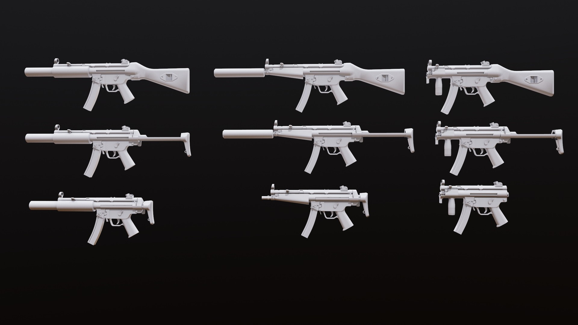 ArtStation - Small Update To The MP5