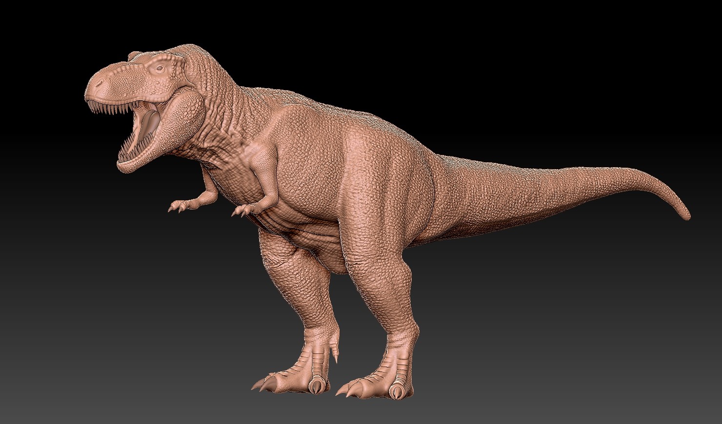 ArtStation - T-rex - WIP