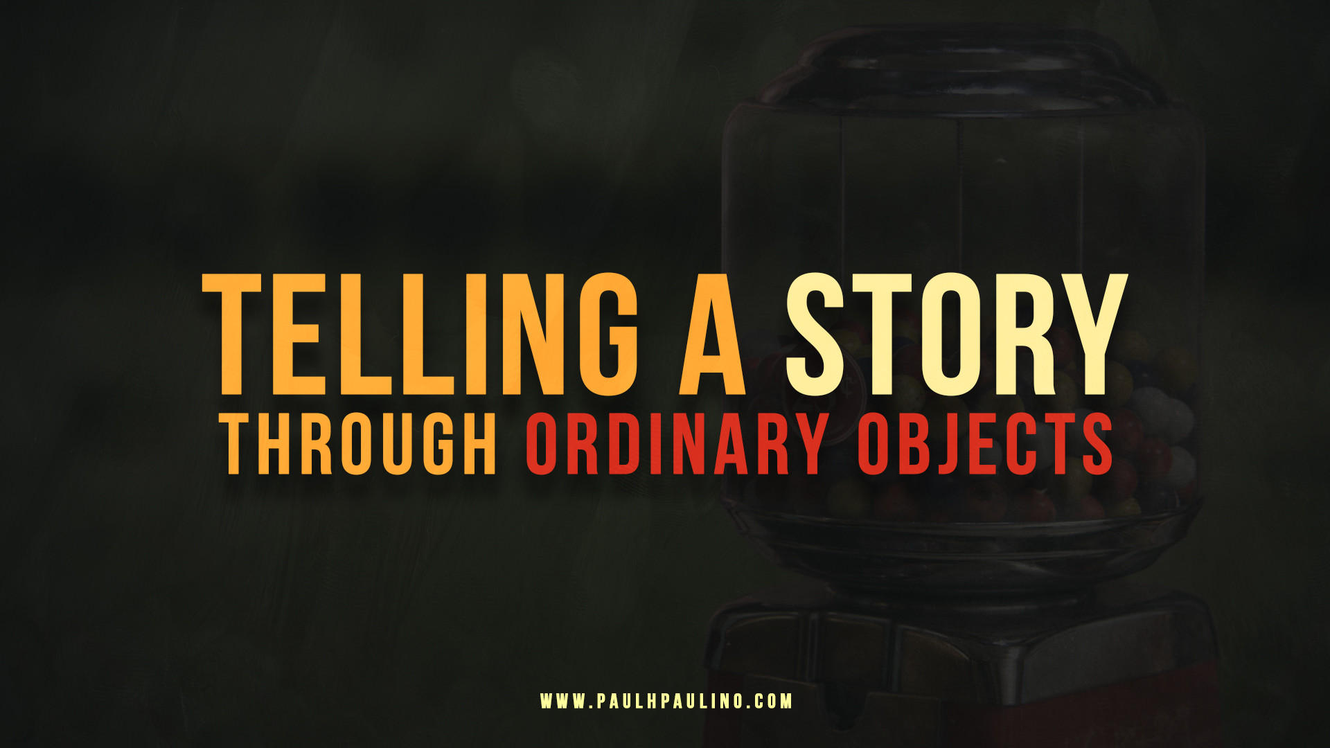 ArtStation - Telling a story through ordinary objects