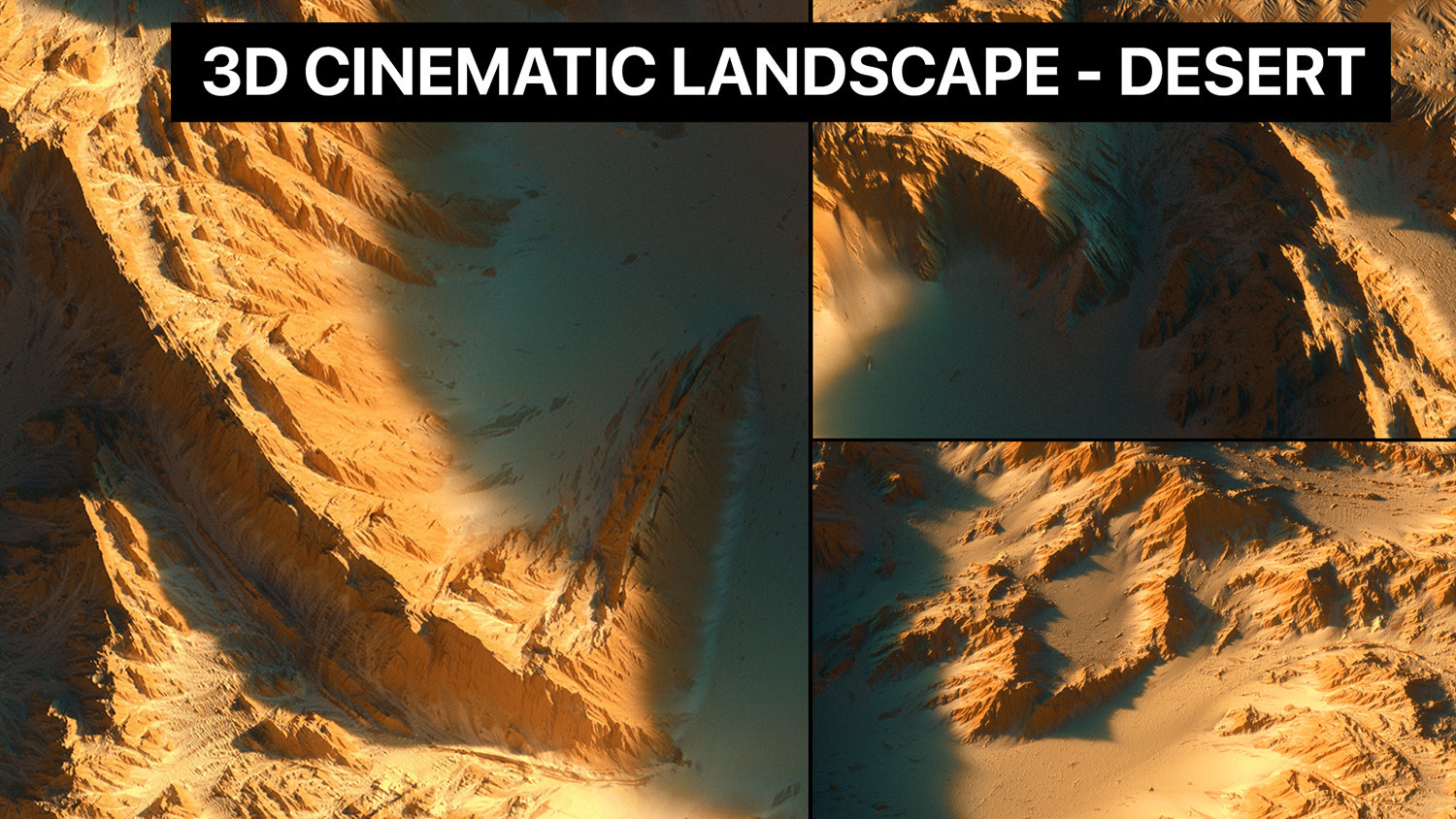 ArtStation - Asset : Octane Desertic Landscape (maps)