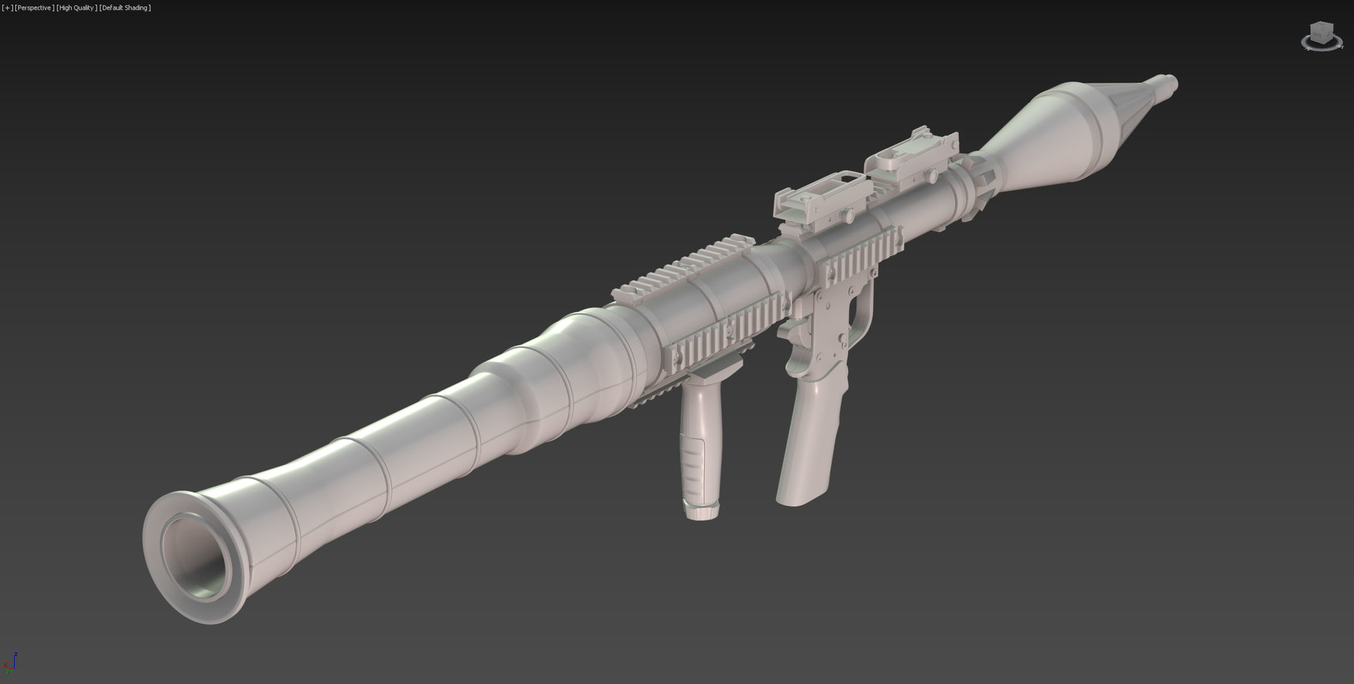Sendoa Bergasa - FPS Weapon Set: RPG-7 (High-poly)