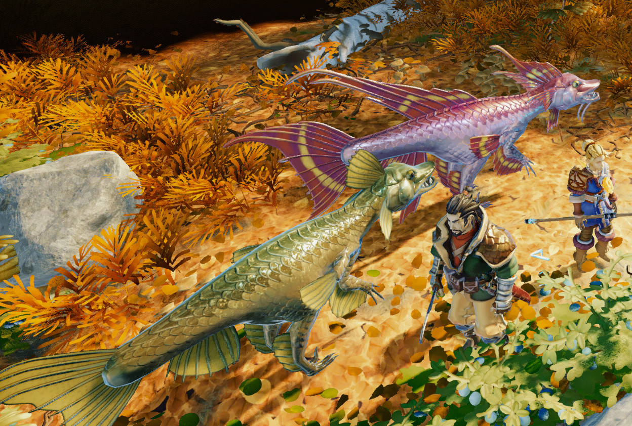 ArtStation - Raptor fish! Iron Danger