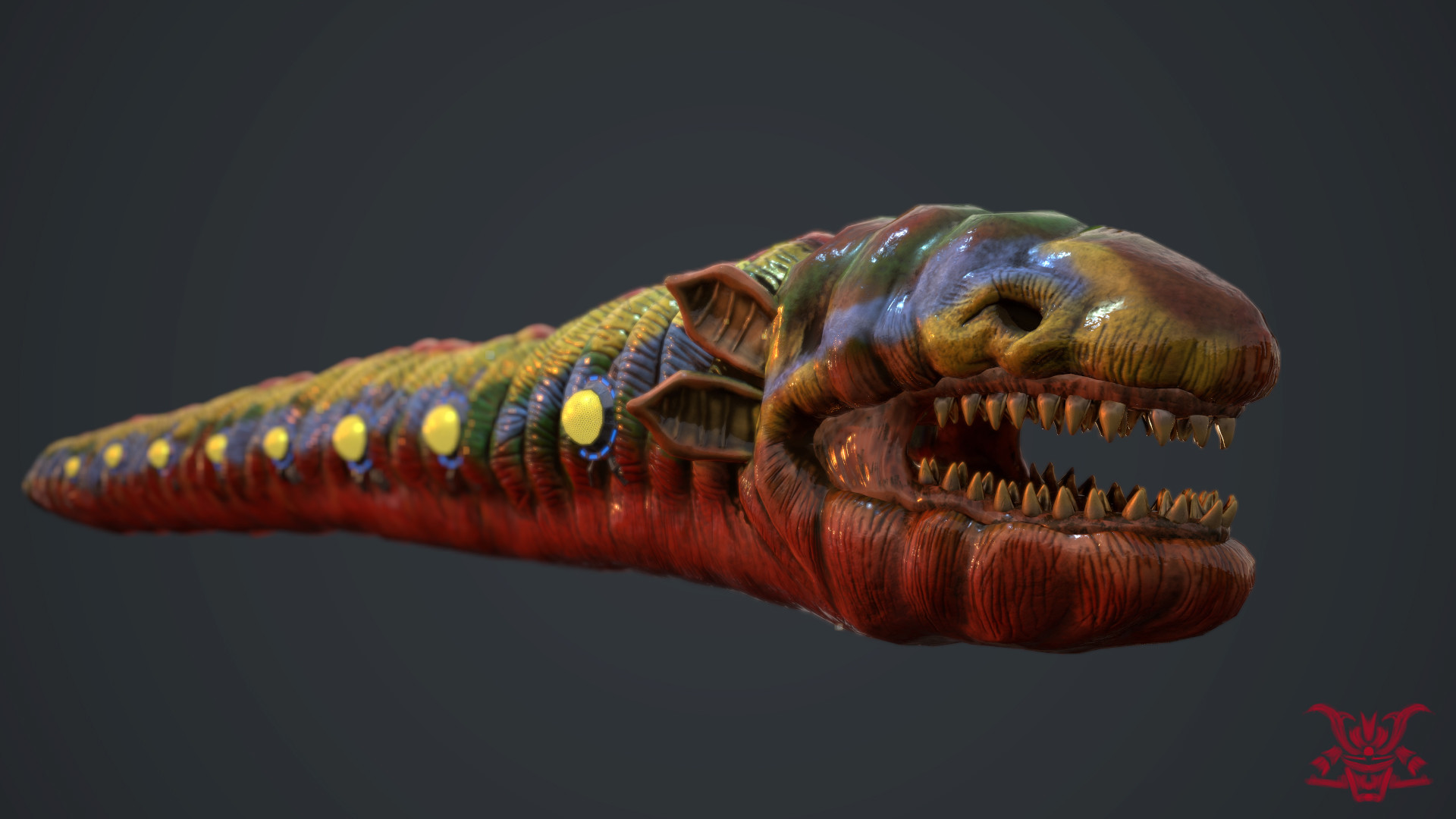 ArtStation - Shark Worm from Outer Space