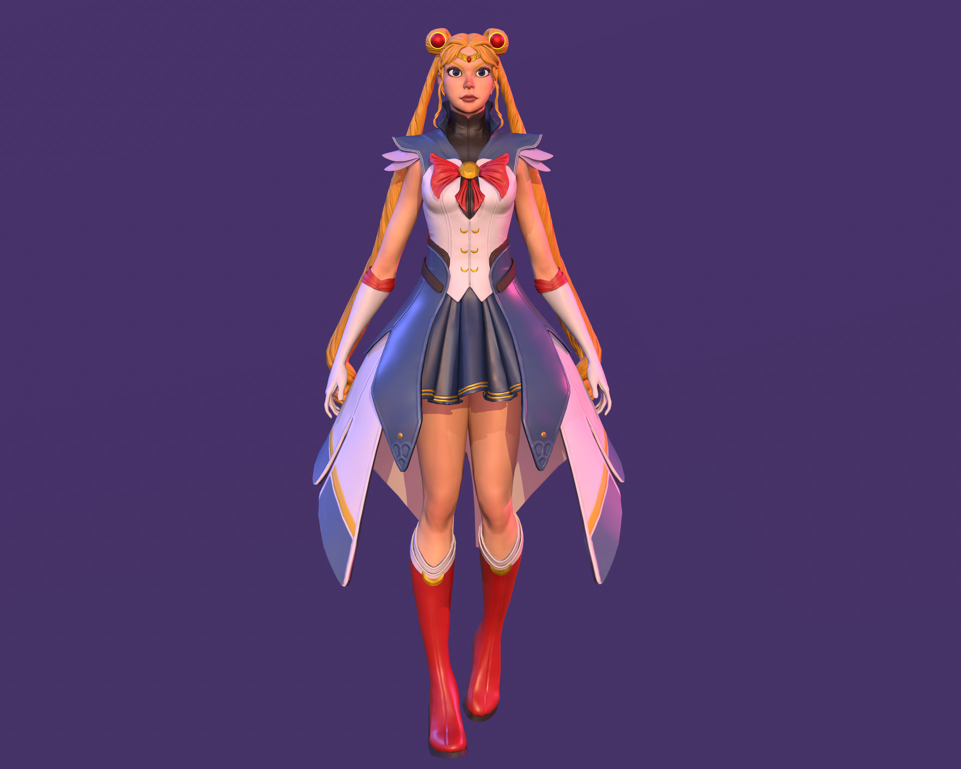 ArtStation - [WIP] Sailor Moon Update 5