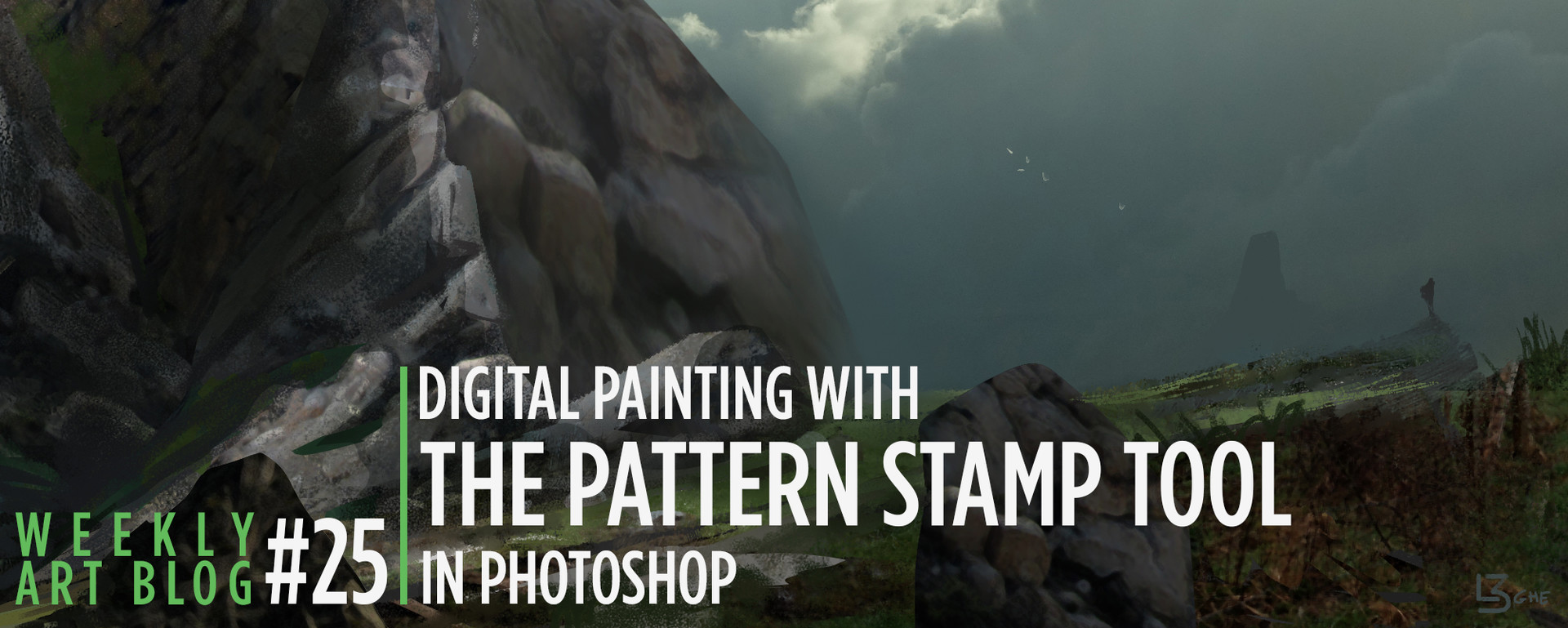 Lino Drieghe - Weekly Art Blog #25: Digital painting with the Pattern ...